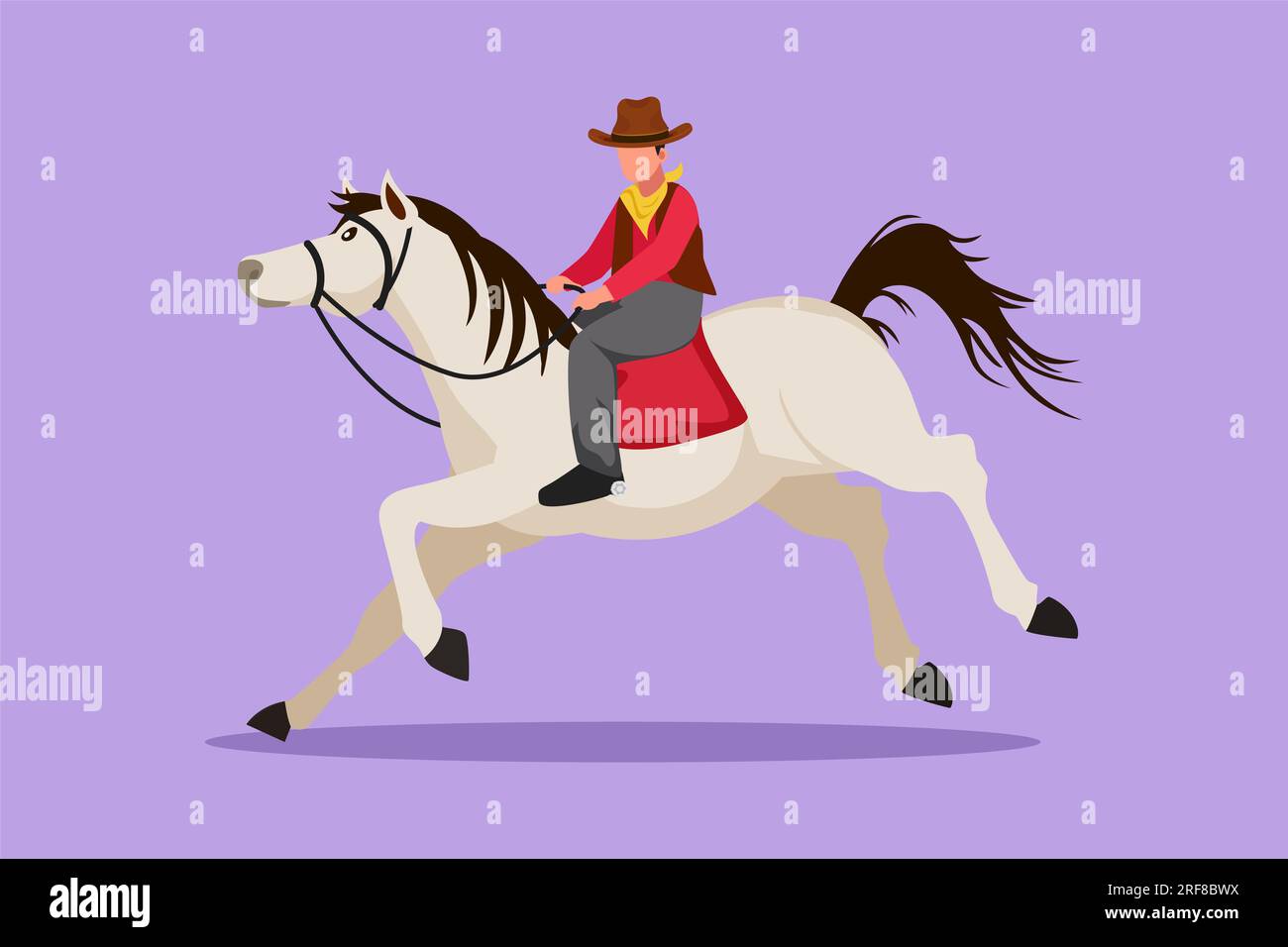 Ride A Horse Drawing