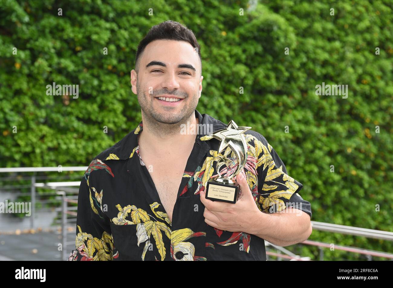 Cologne, Germany. 31st July, 2023. Actor Lars Steinhöfel poses at the ...