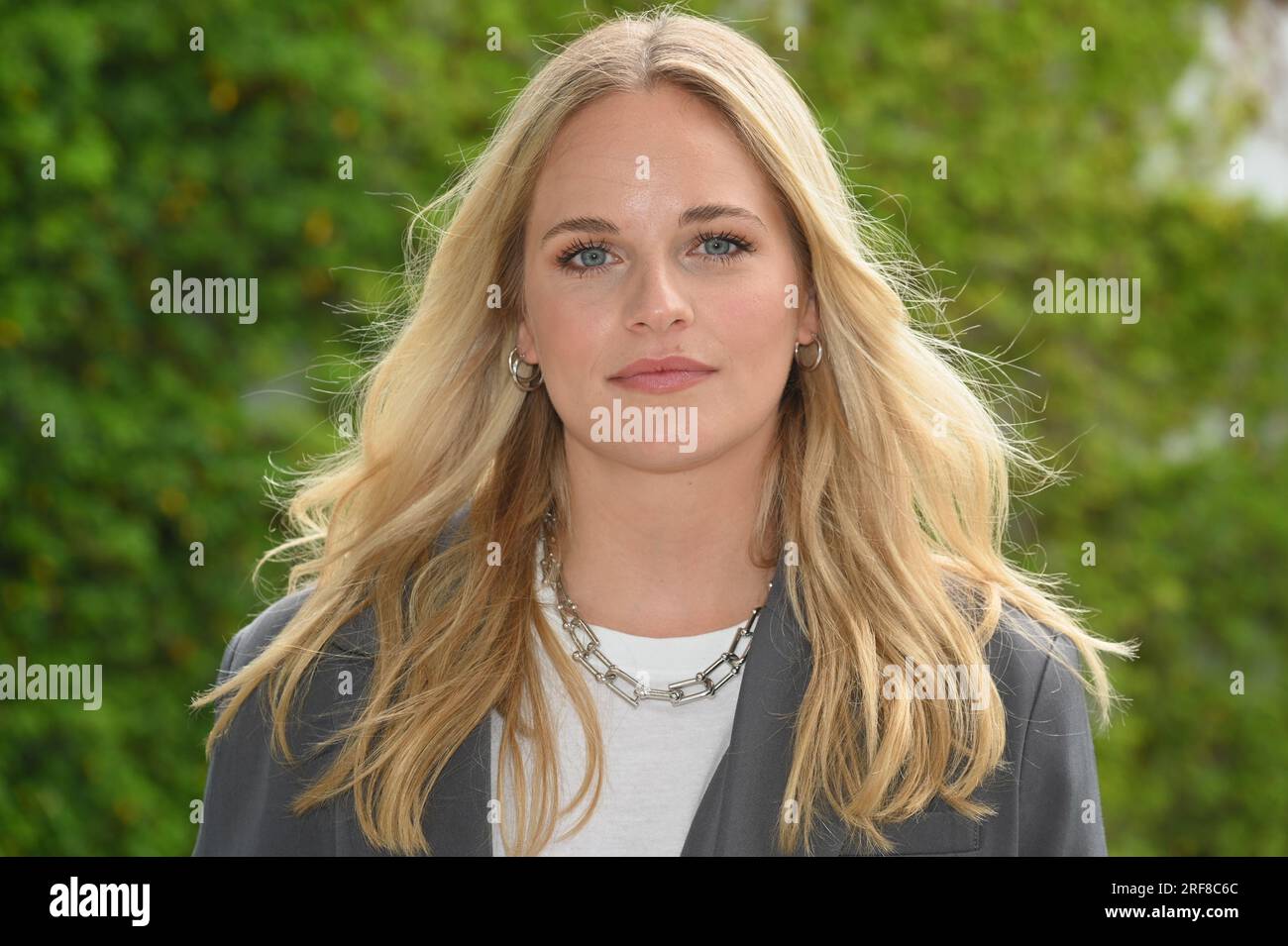 Cologne, Germany. 31st July, 2023. Actress Carina Koller poses with the ...