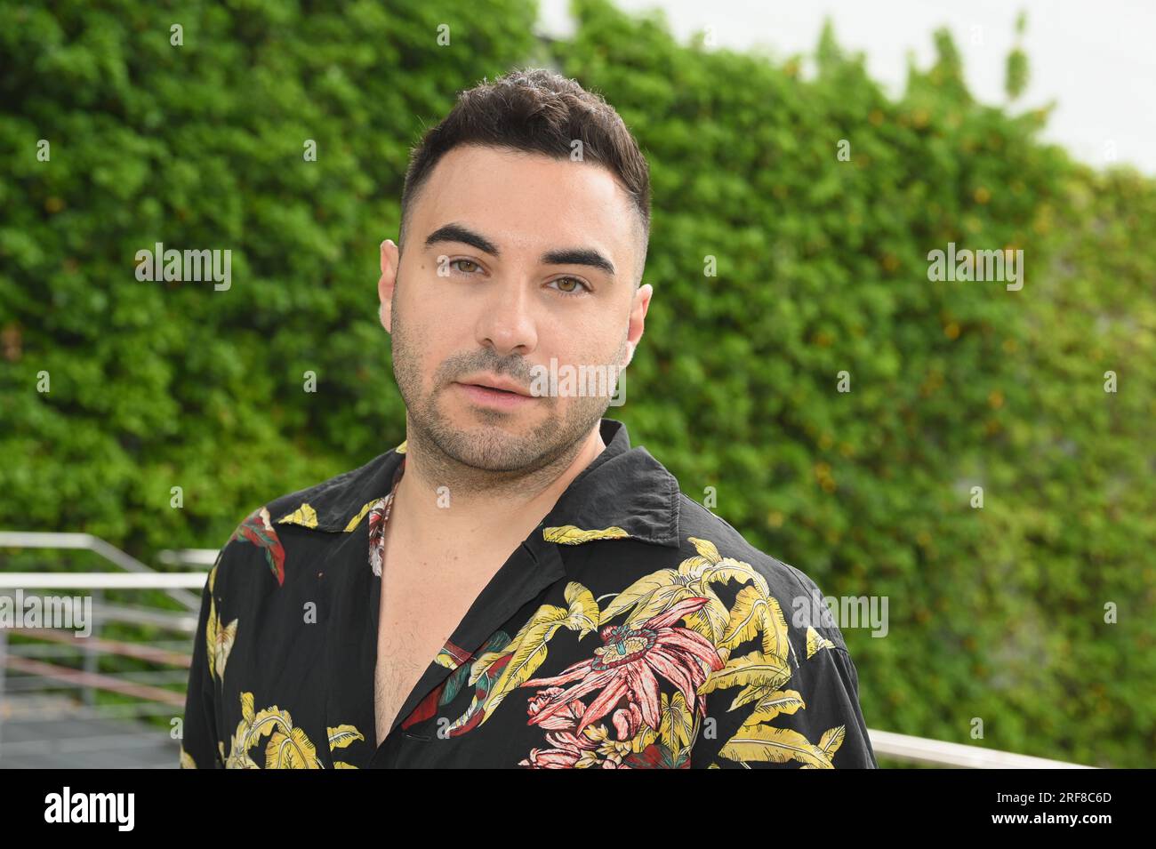 Cologne, Germany. 31st July, 2023. Actor Lars Steinhöfel poses with the ...