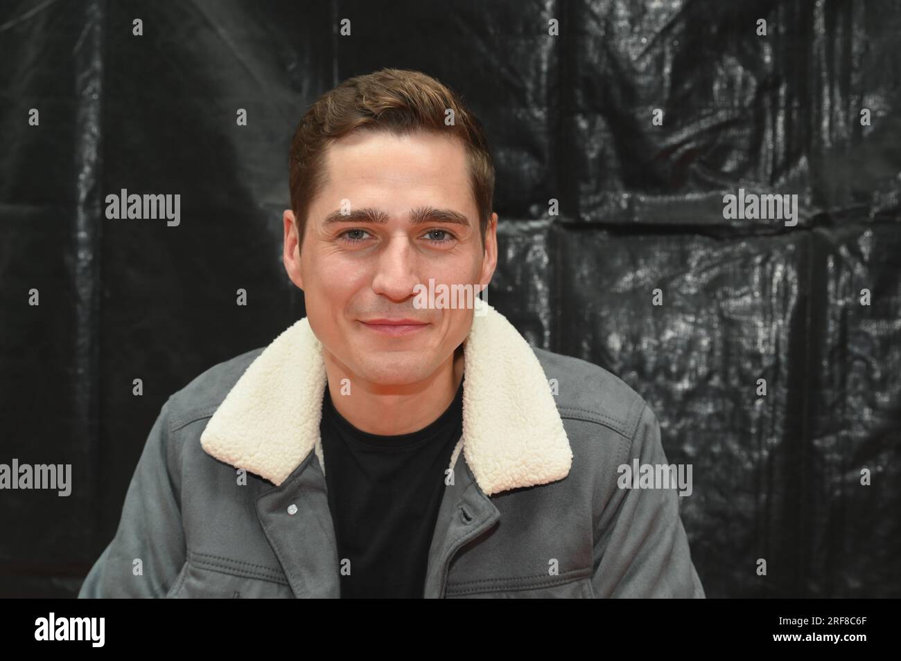 Cologne, Germany. 31st July, 2023. Actor Timothy Boldt poses with the ...