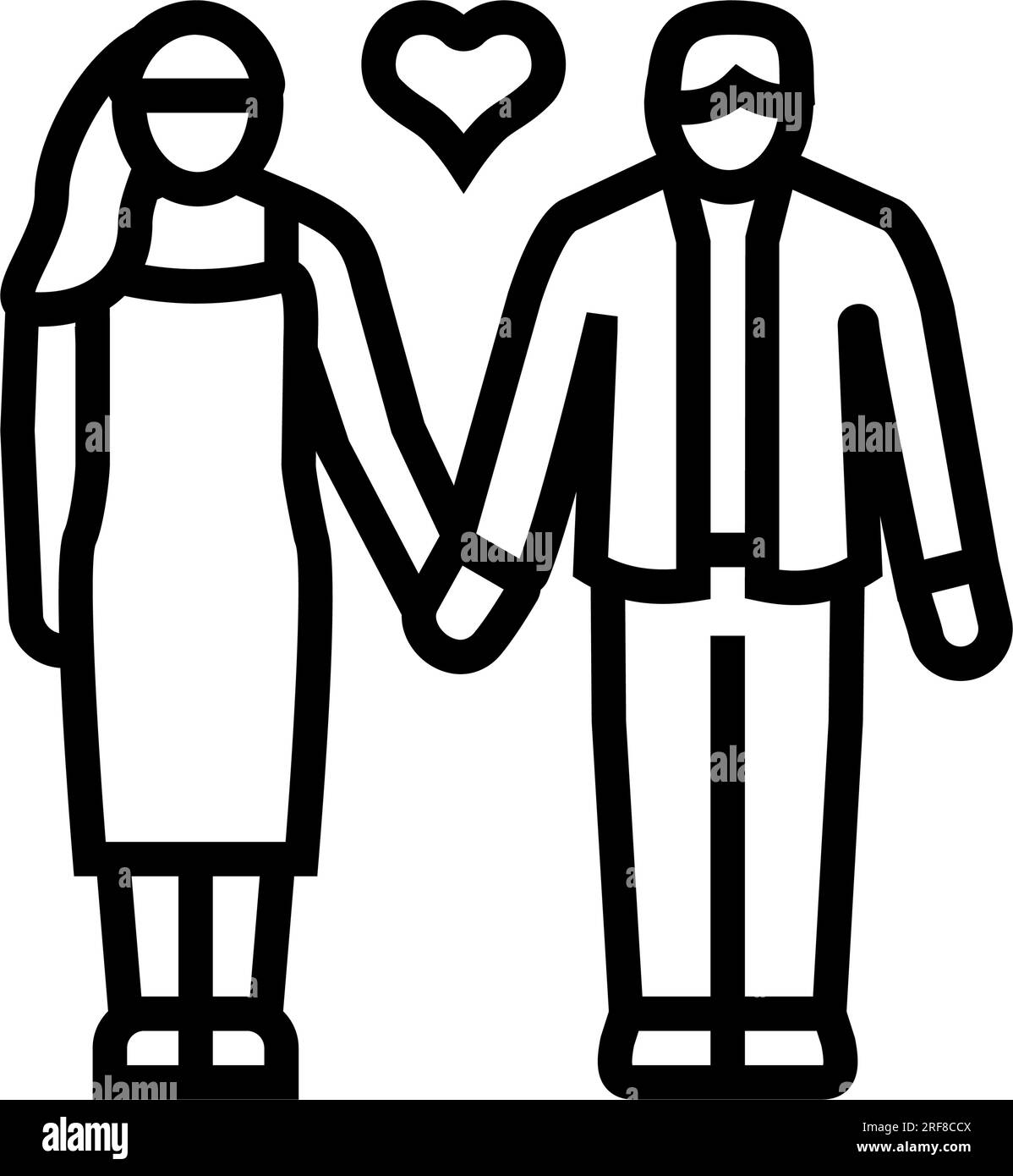 Line Of People Holding Hands Clipart