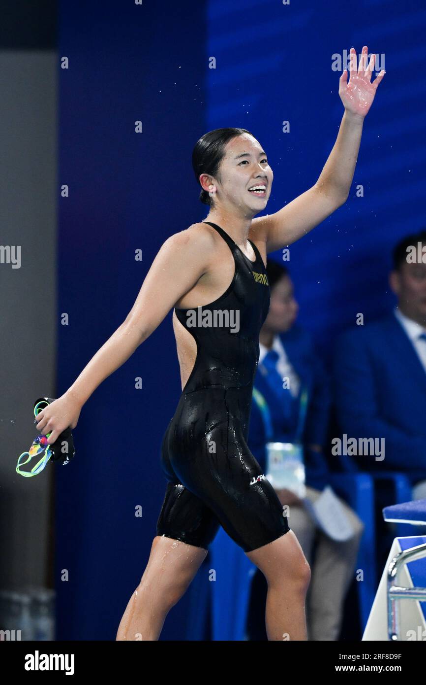 Chengdu, China's Sichuan Province. 1st Aug, 2023. Kajimoto Ichika of ...