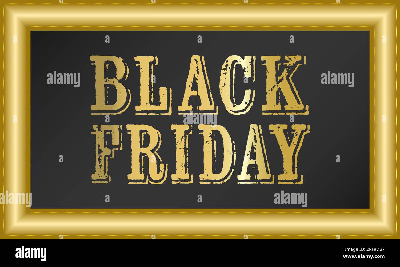 Gold frame word on Stock Vector Images - Alamy