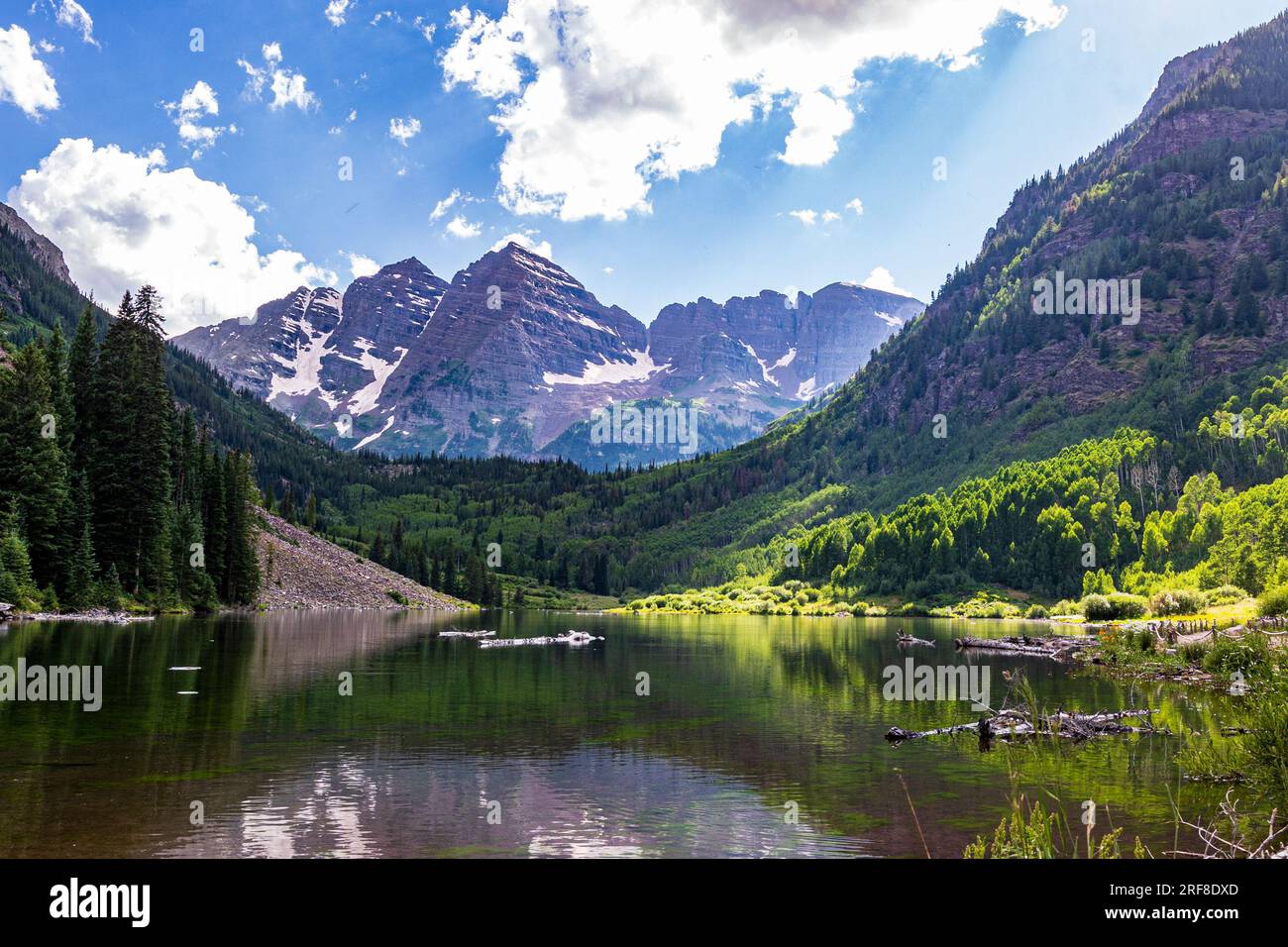 Maroon Bells is one of the most beautiful places to visit. Located near ...