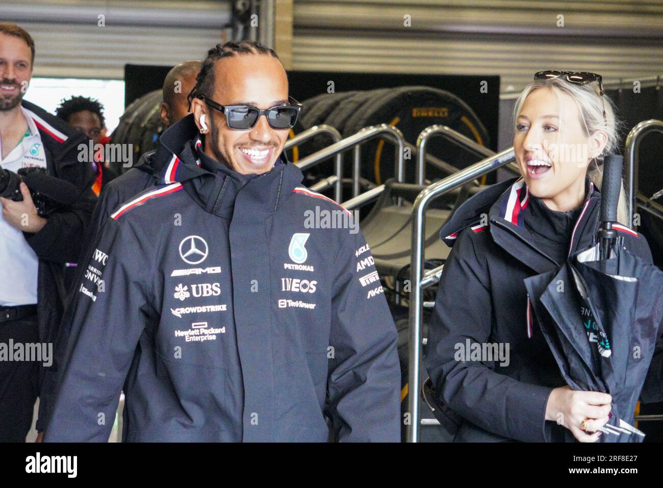 Lewis Hamilton of Uk driving the (44) Mercedes-AMG Petronas F1 Team F1 ...