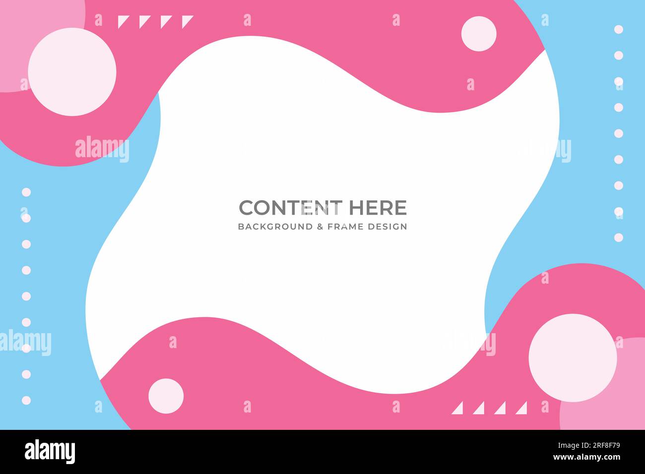 frame background graphic design template, Vector illustration Stock ...