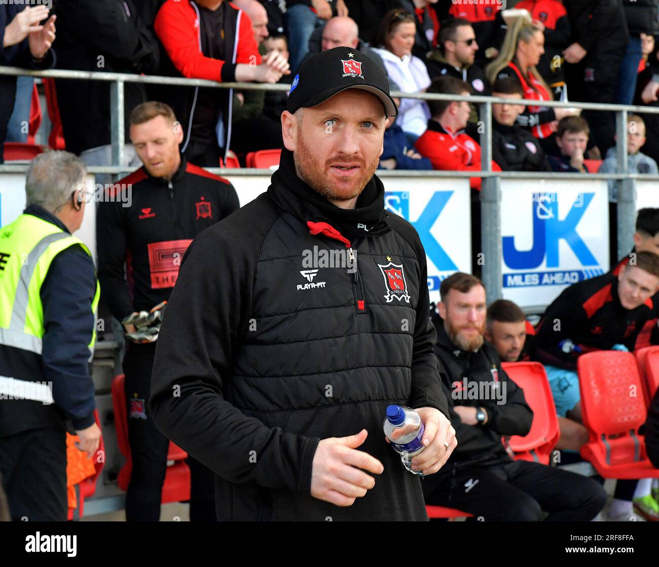 Stephen O'Donnell, manager of League of Ireland football club Dundalk ...
