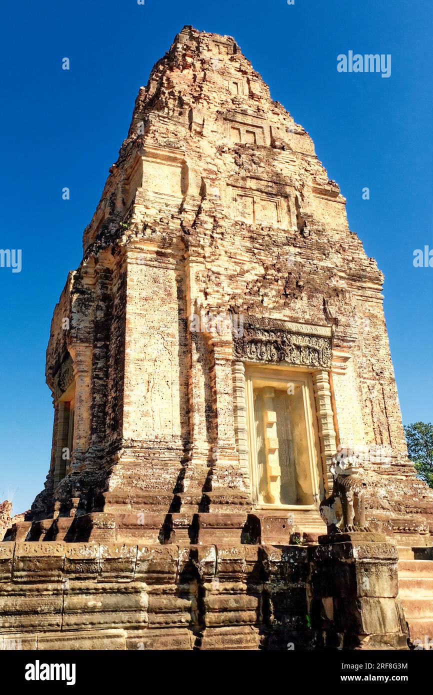 An image showcasing one of the towers of the ancient Khmer medieval ...
