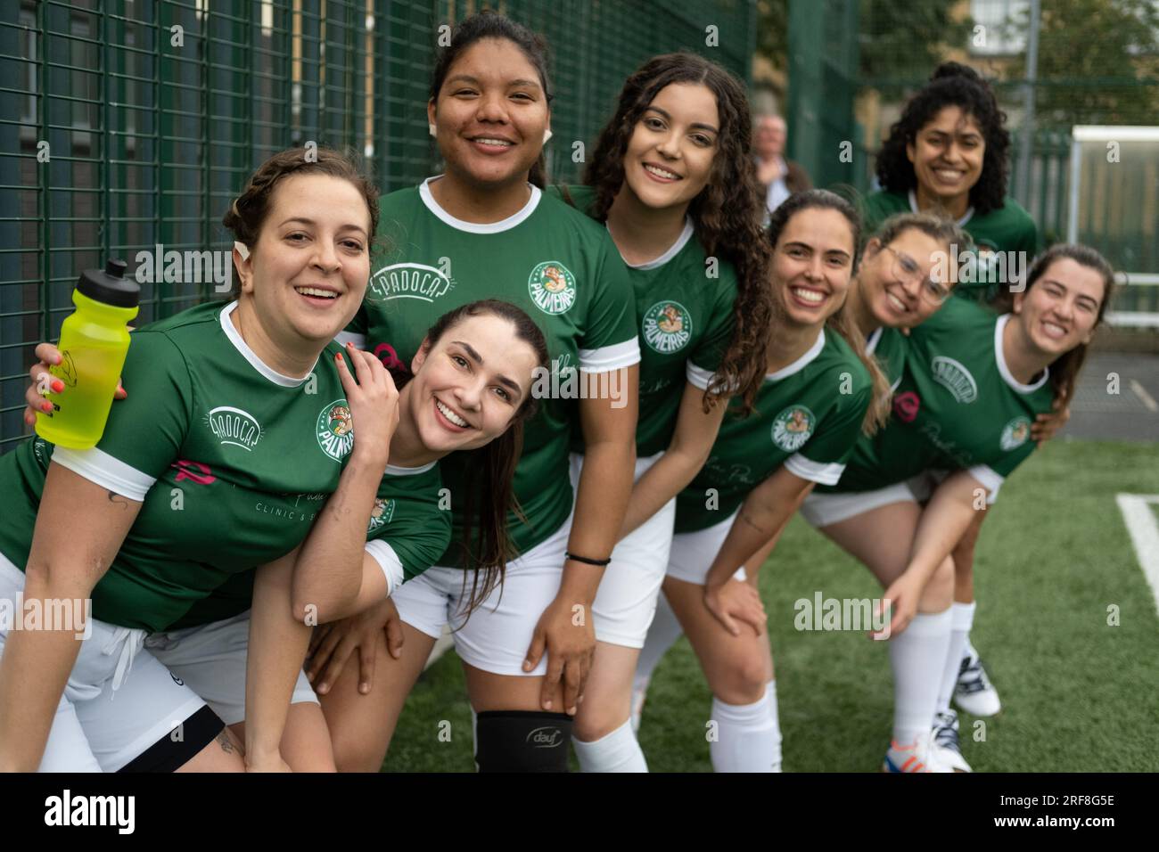 A womens football team made up of Brazilians living in Dublin city ...