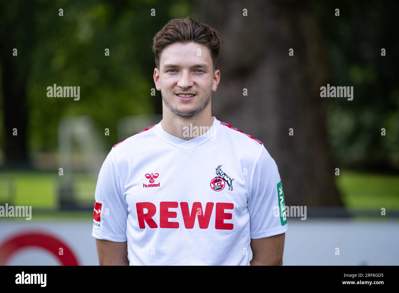 Cologne, Germany. 01st Aug, 2023. Noah Katterbach of 1. FC Köln ...