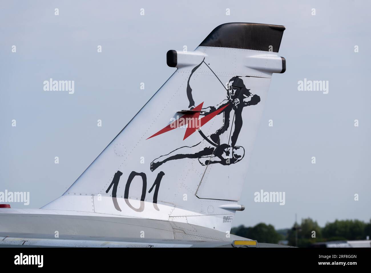 Italian Air Force AMX International AMX-T military jet trainer on ...