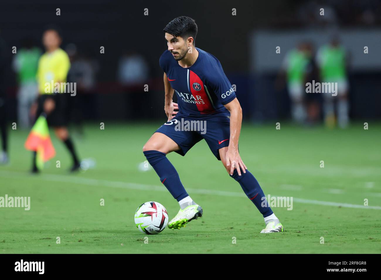 National Stadium, Tokyo, Japan. 1st Aug, 2023. Carlos Soler (PSG ...
