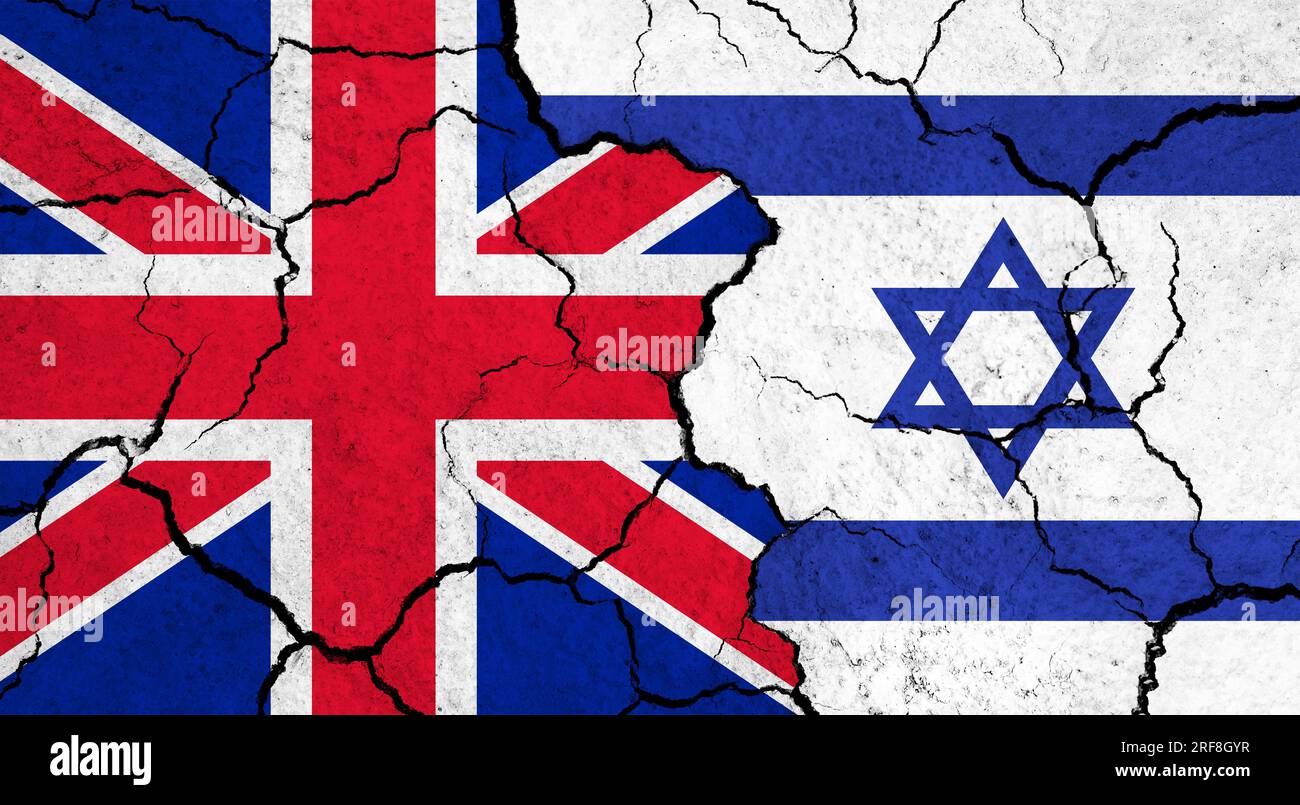 Flags united great britain israel hi-res stock photography and images ...