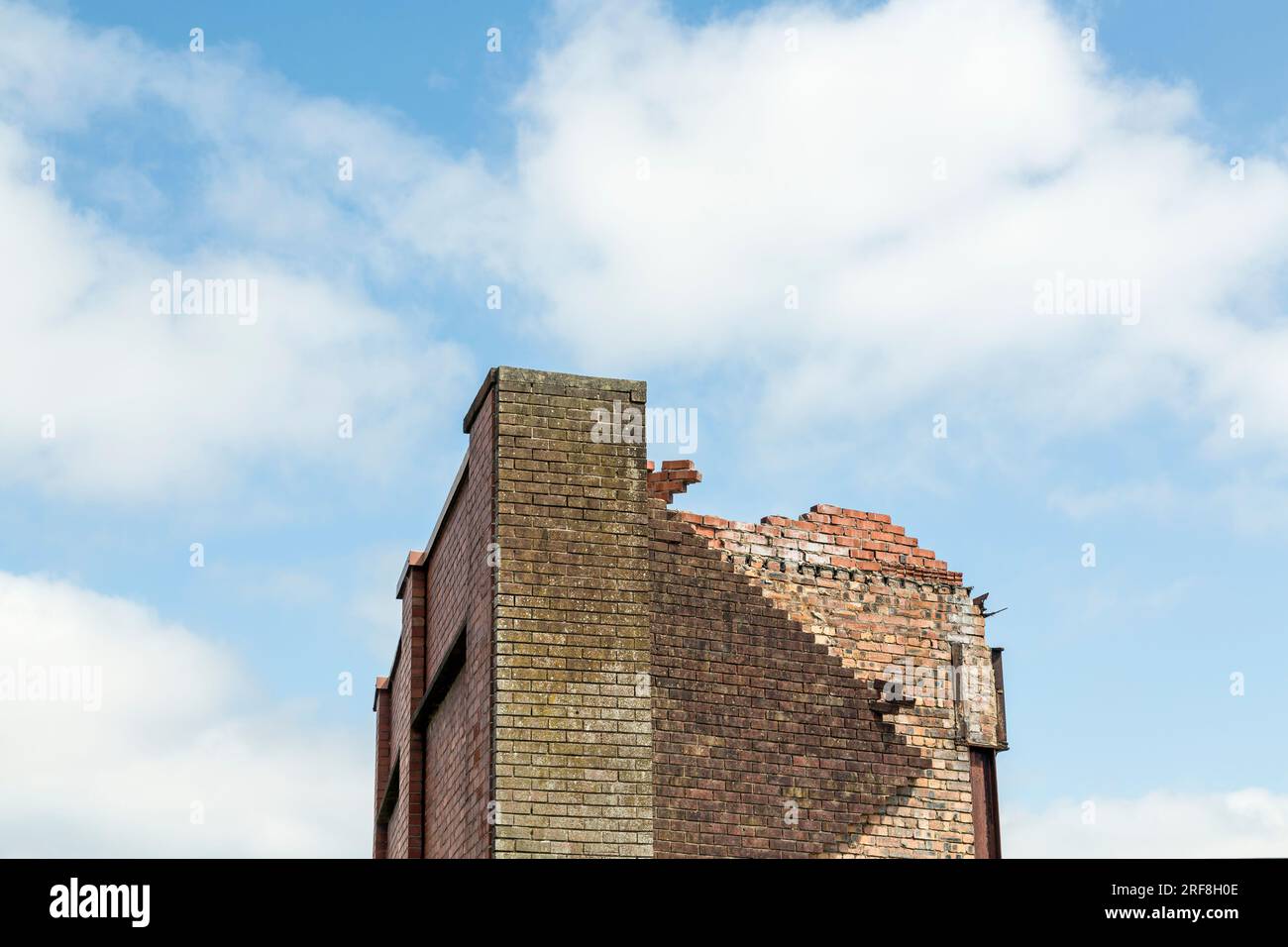 Detail of a partly demolished building Stock Photo - Alamy Detail of a partly demolished building Stock Photo - Alamy