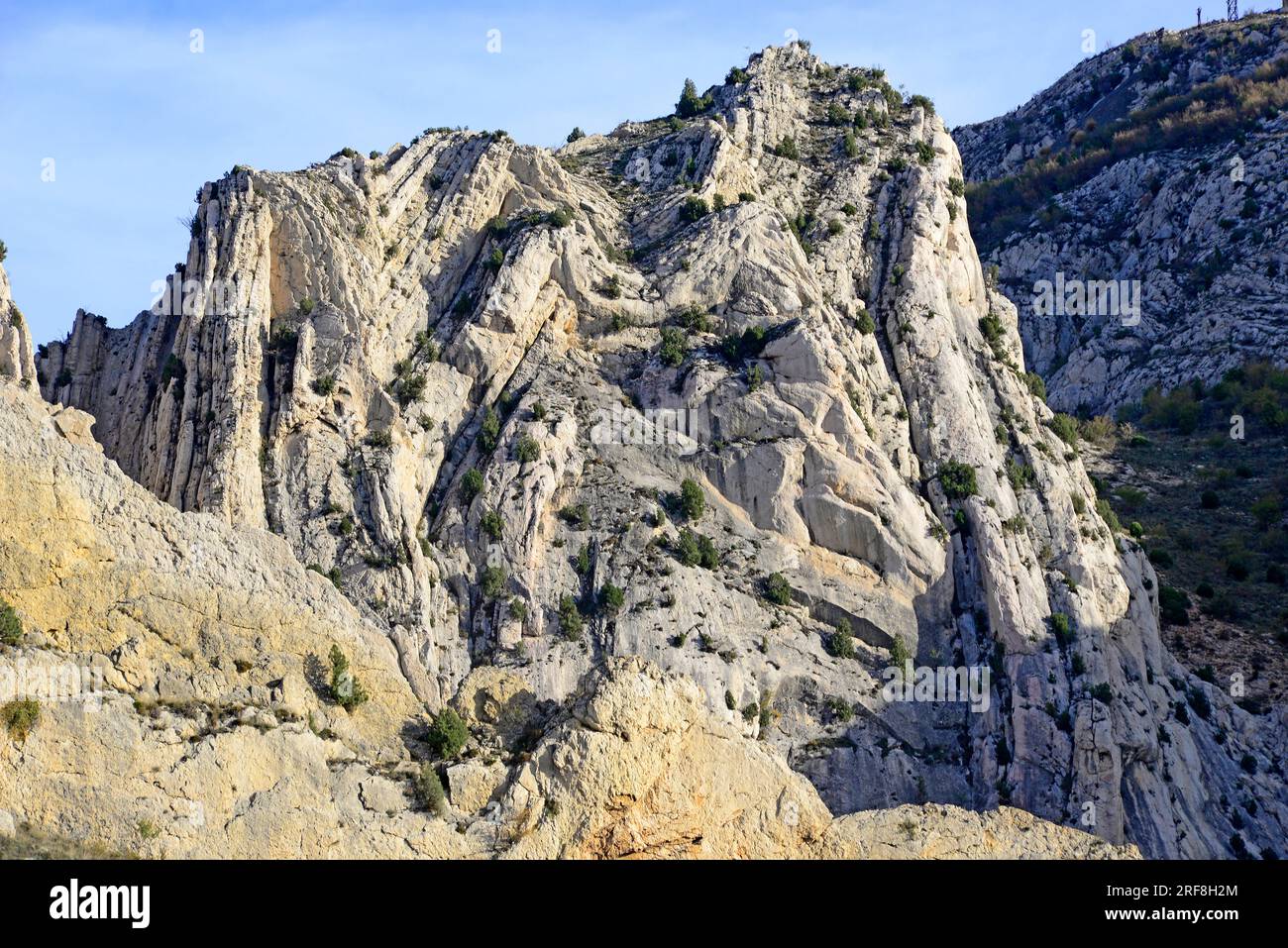 Folds in Aliaga Geopark. This exeptional geologic place is located in ...