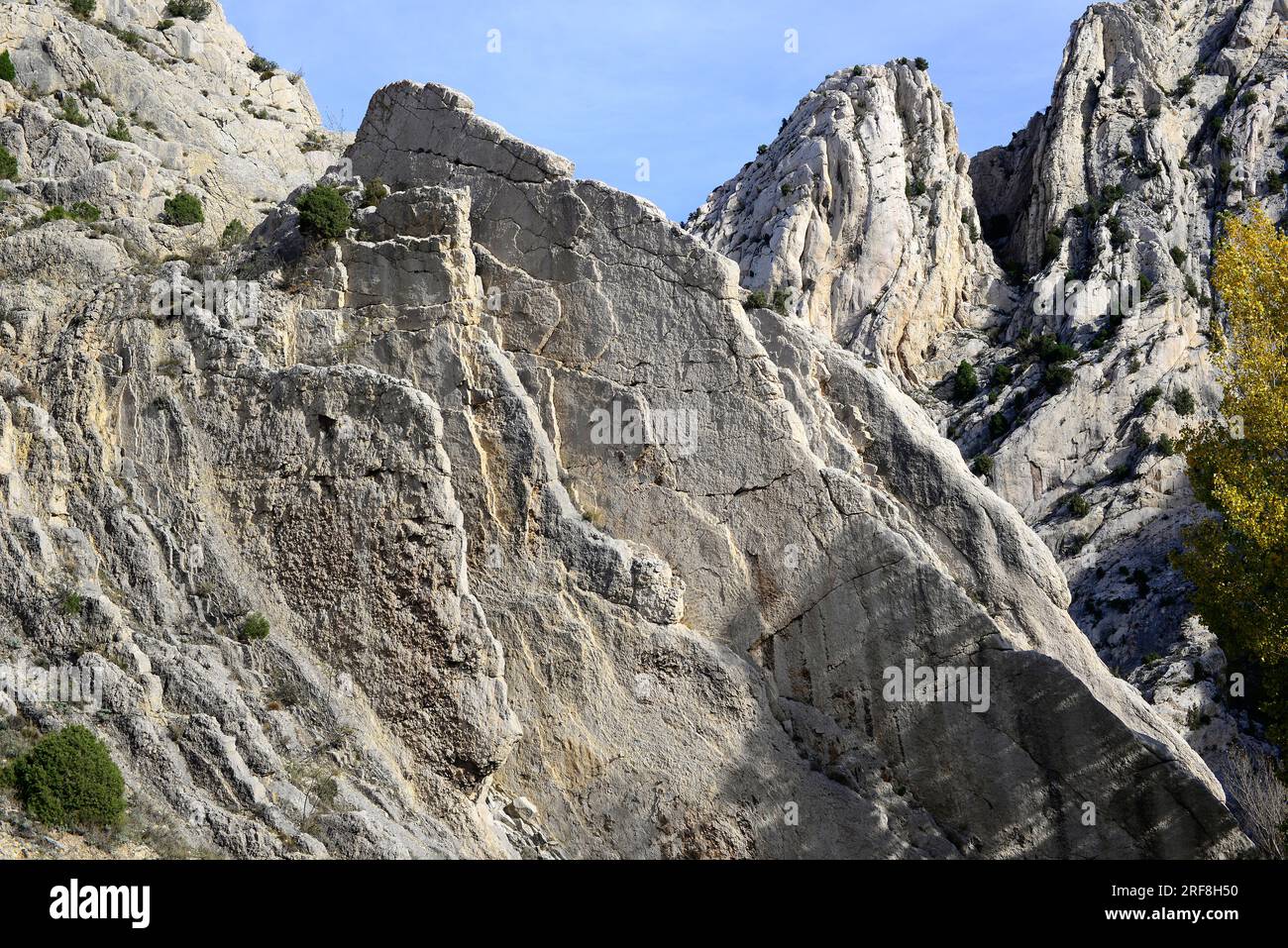 Folds in Aliaga Geopark. This exeptional geologic place is located in ...