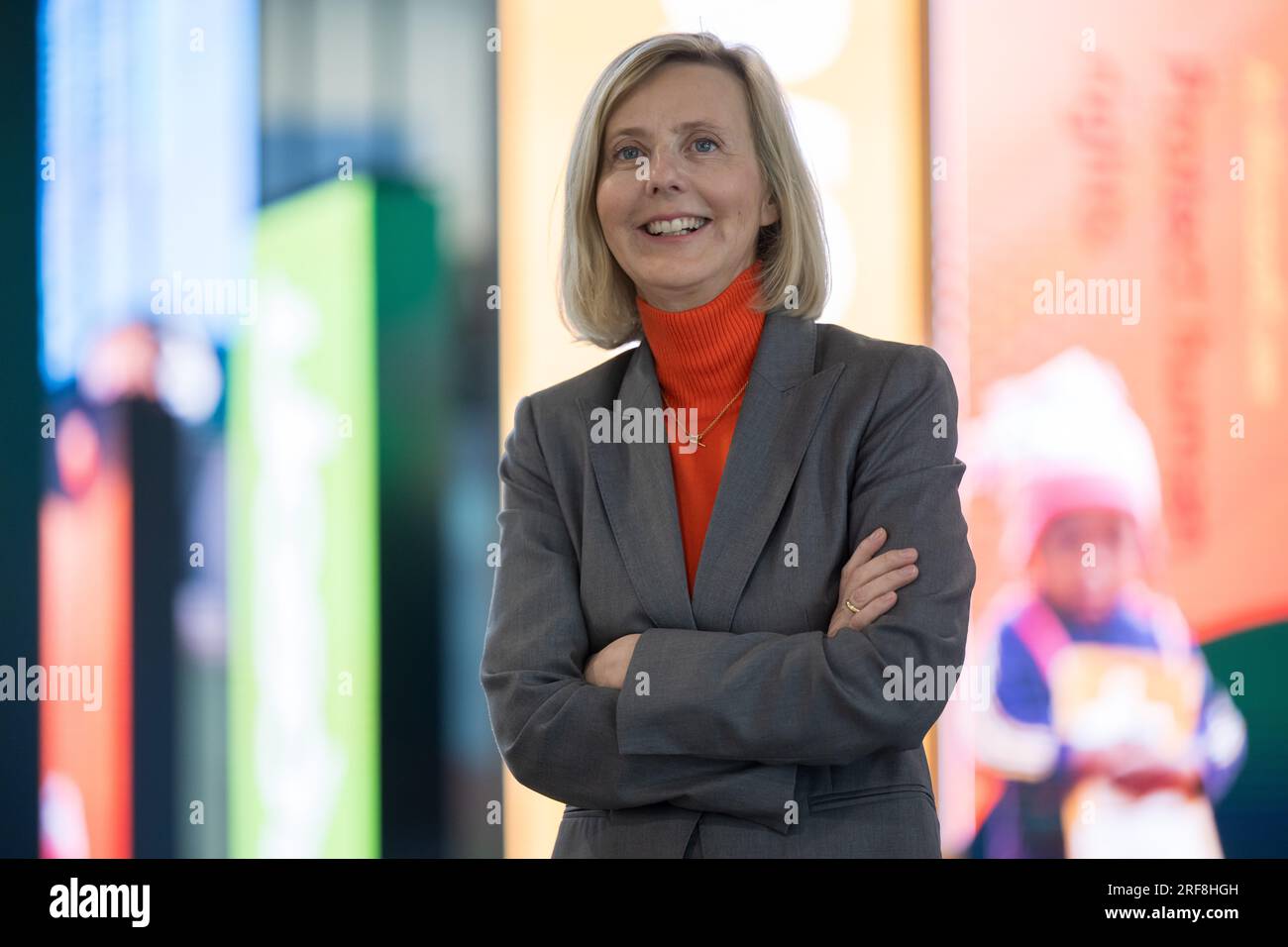 Munich, Germany. 01st Aug, 2023. Marianne Janik, Managing Director of ...