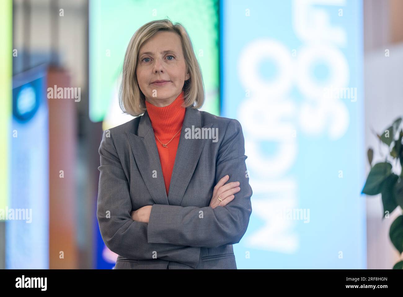 Munich, Germany. 01st Aug, 2023. Marianne Janik, Managing Director of ...