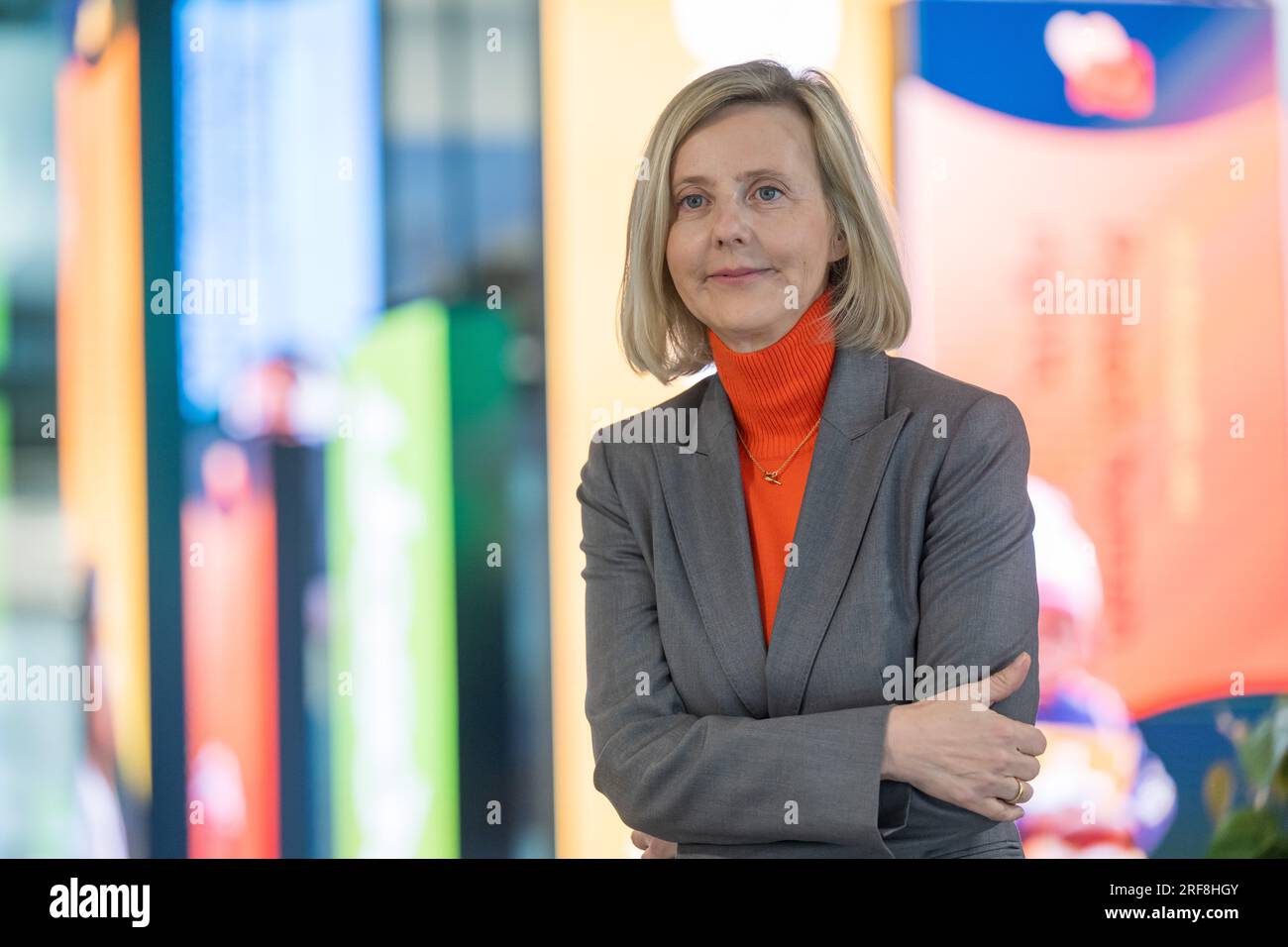 Munich, Germany. 01st Aug, 2023. Marianne Janik, Managing Director of ...