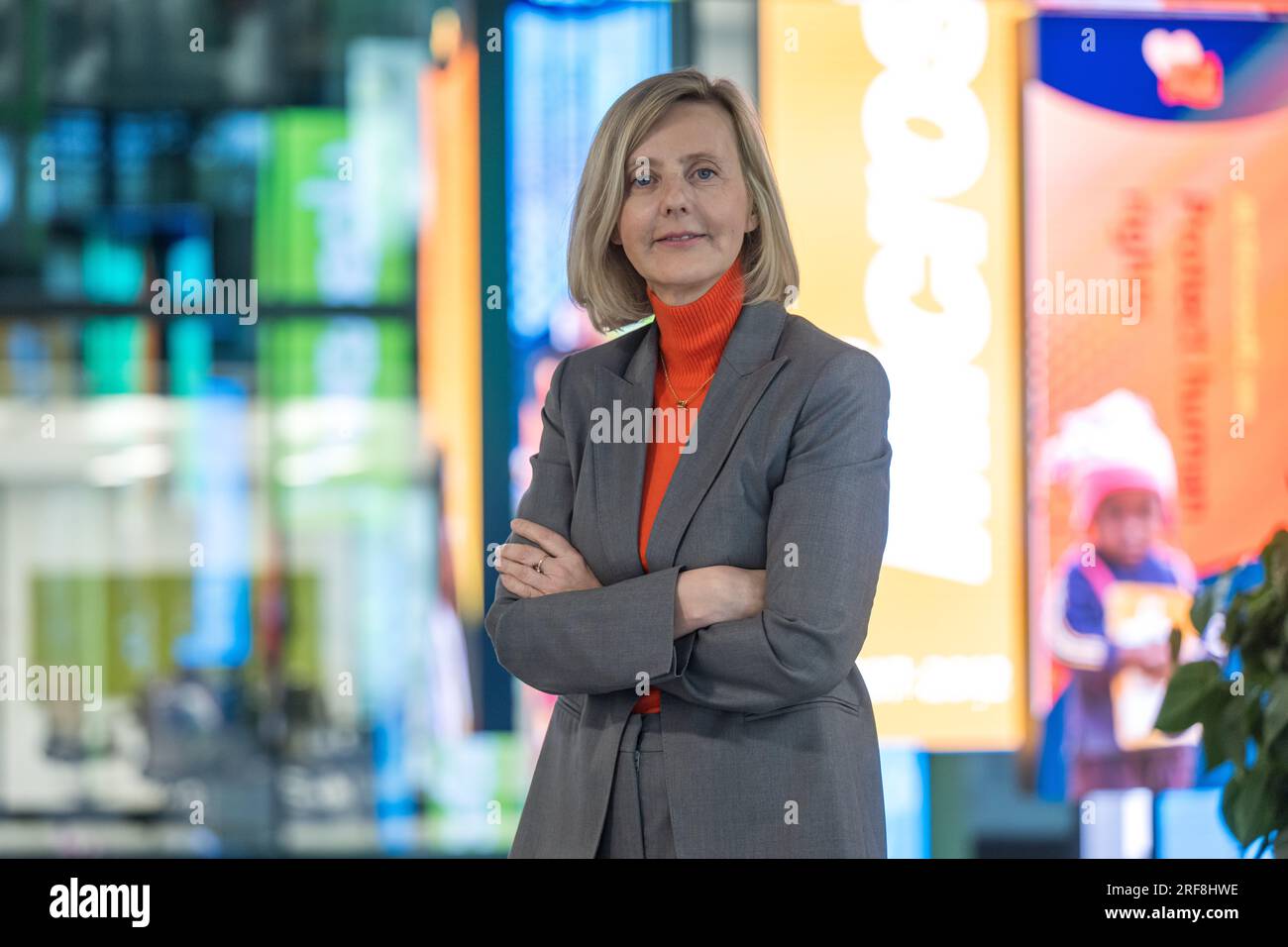 Munich, Germany. 01st Aug, 2023. Marianne Janik, Managing Director of ...