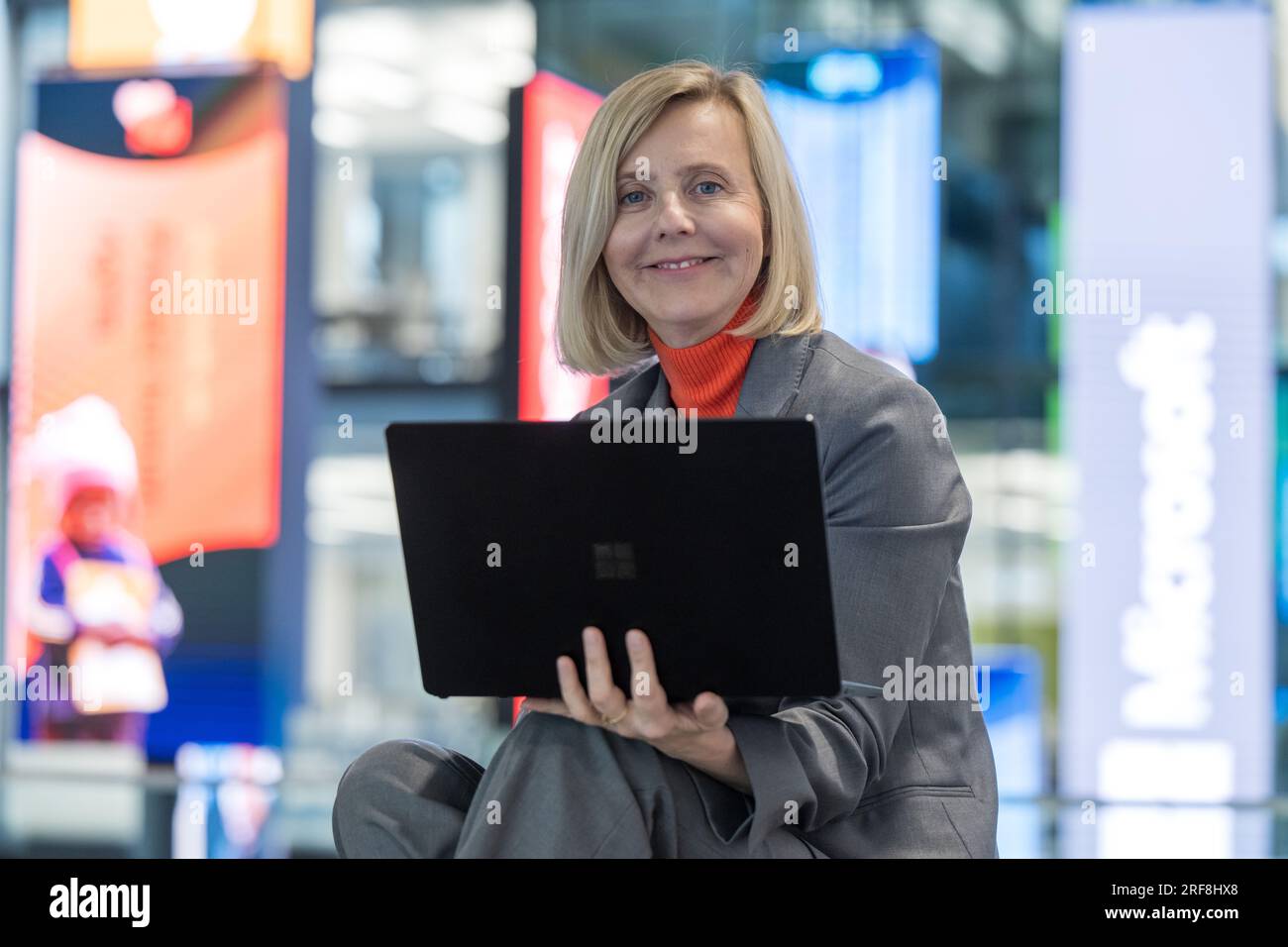 Munich, Germany. 01st Aug, 2023. Marianne Janik, Managing Director of ...