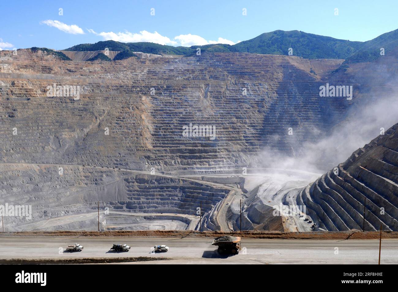 Bingham Canyon Copper Mine or Kennecott Copper Mine, is the largest man ...