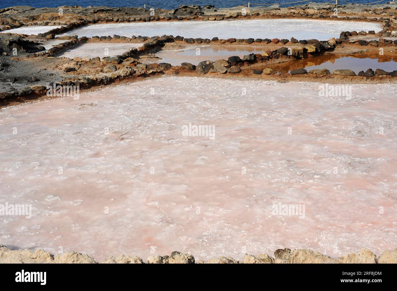 Salt evaporation ponds, salt works or salterns are artificial ponds ...