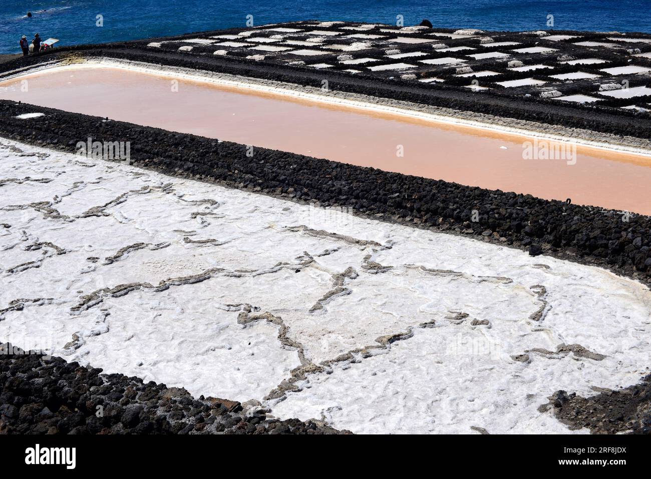 Salt evaporation ponds, salt works or salterns are artificial ponds ...