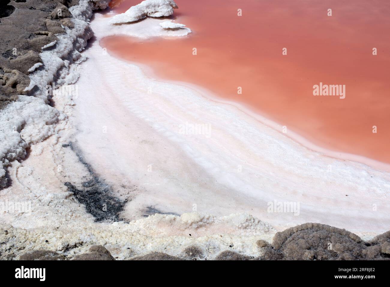 Salt evaporation ponds, salt works or salterns are artificial ponds ...