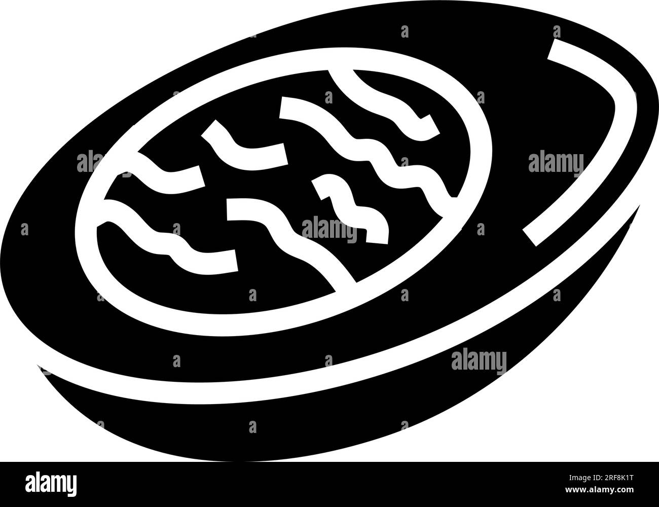 boiled egg chicken glyph icon vector illustration Stock Vector Image ...