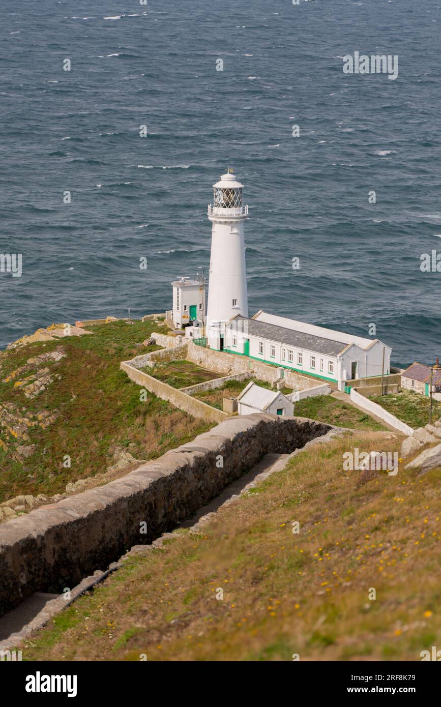 South stack lighthouse, Anglesey Wales Stock Photo - Alamy