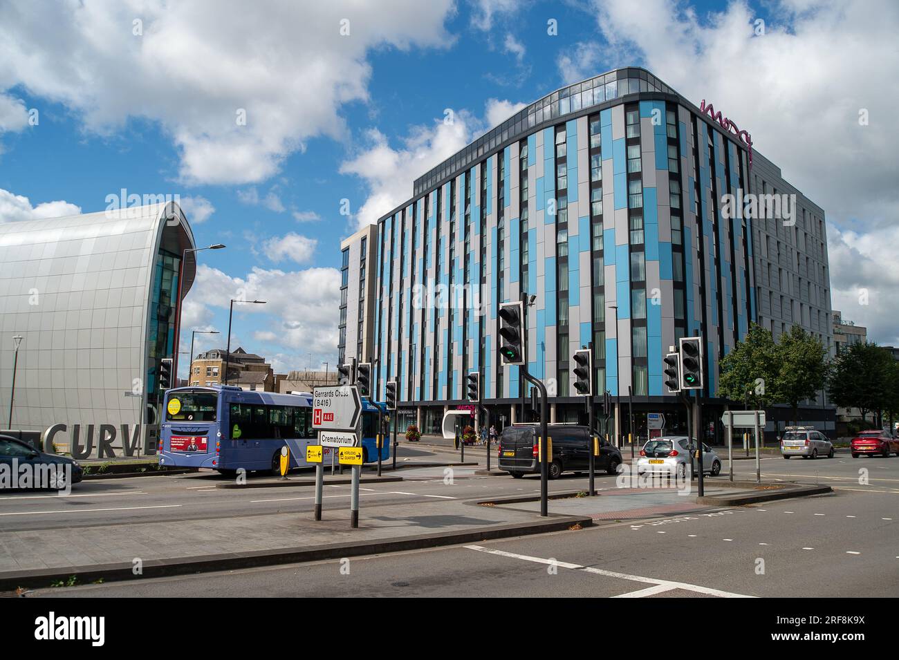 Slough, Berkshire, UK. 1st August, 2023. The ever changing face of ...