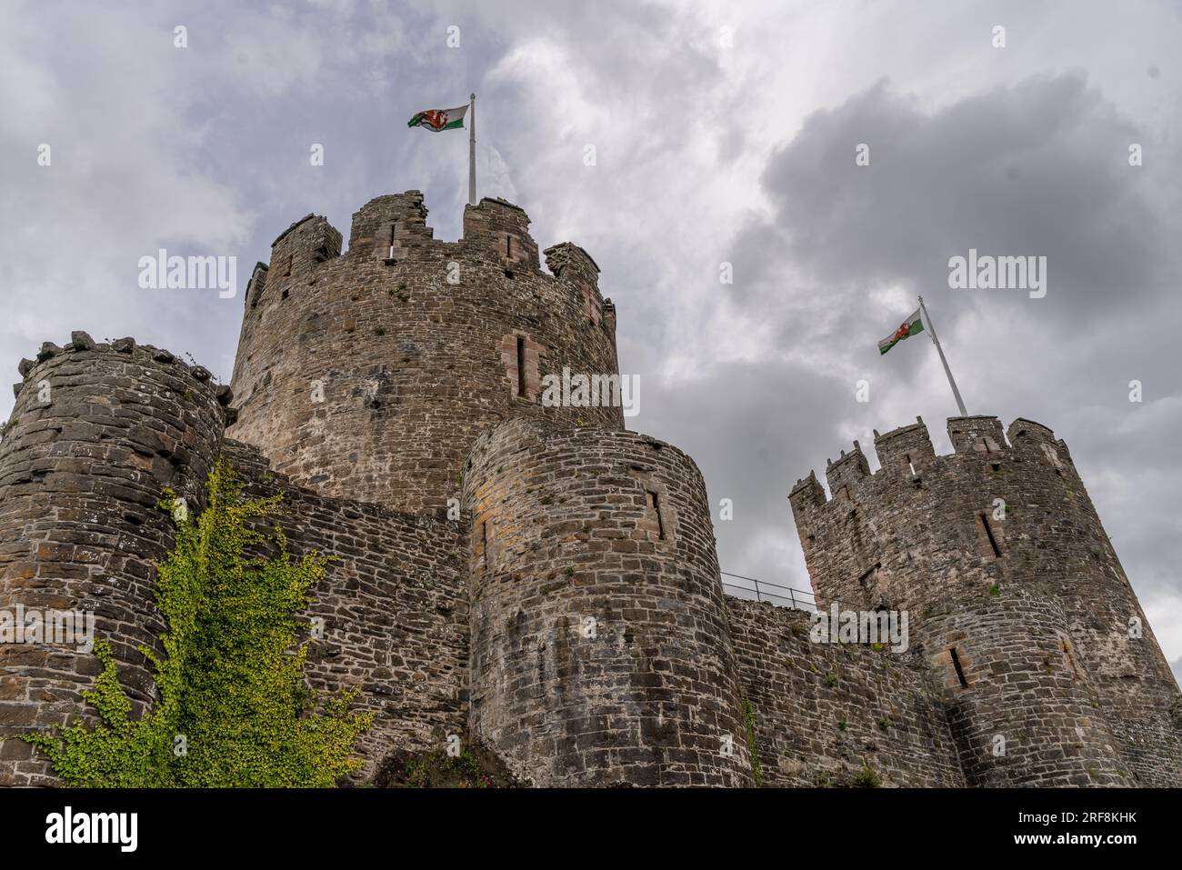 Conwy castle Wales Stock Photo - Alamy