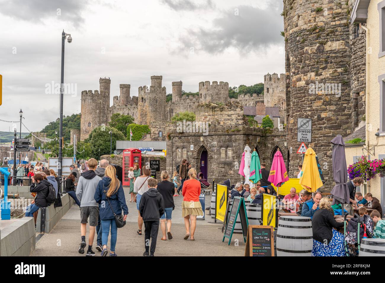 Conwy castle photos hi-res stock photography and images - Alamy