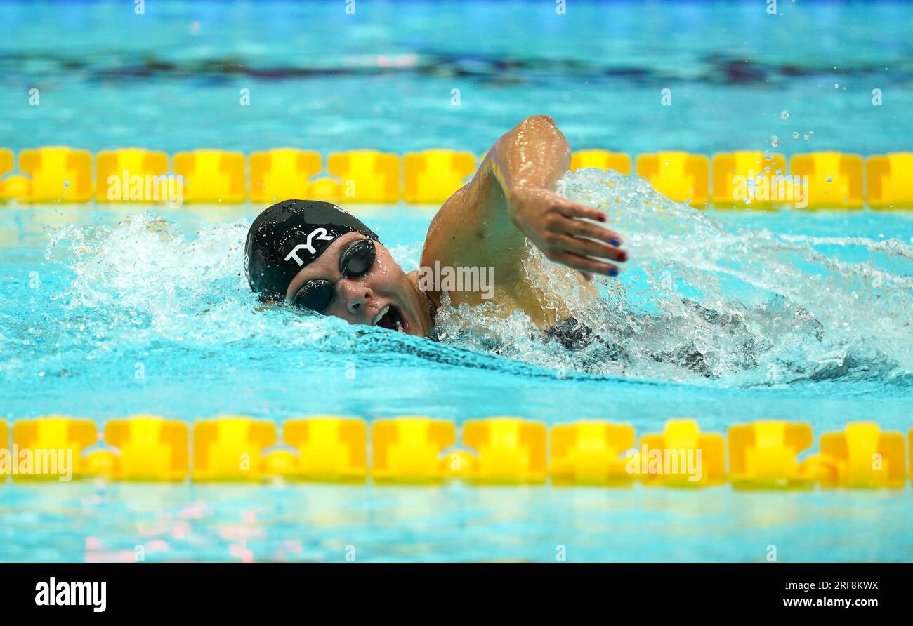 USA's Morgan Stickney in the Women's 400m Freestyle S7 Final during day ...