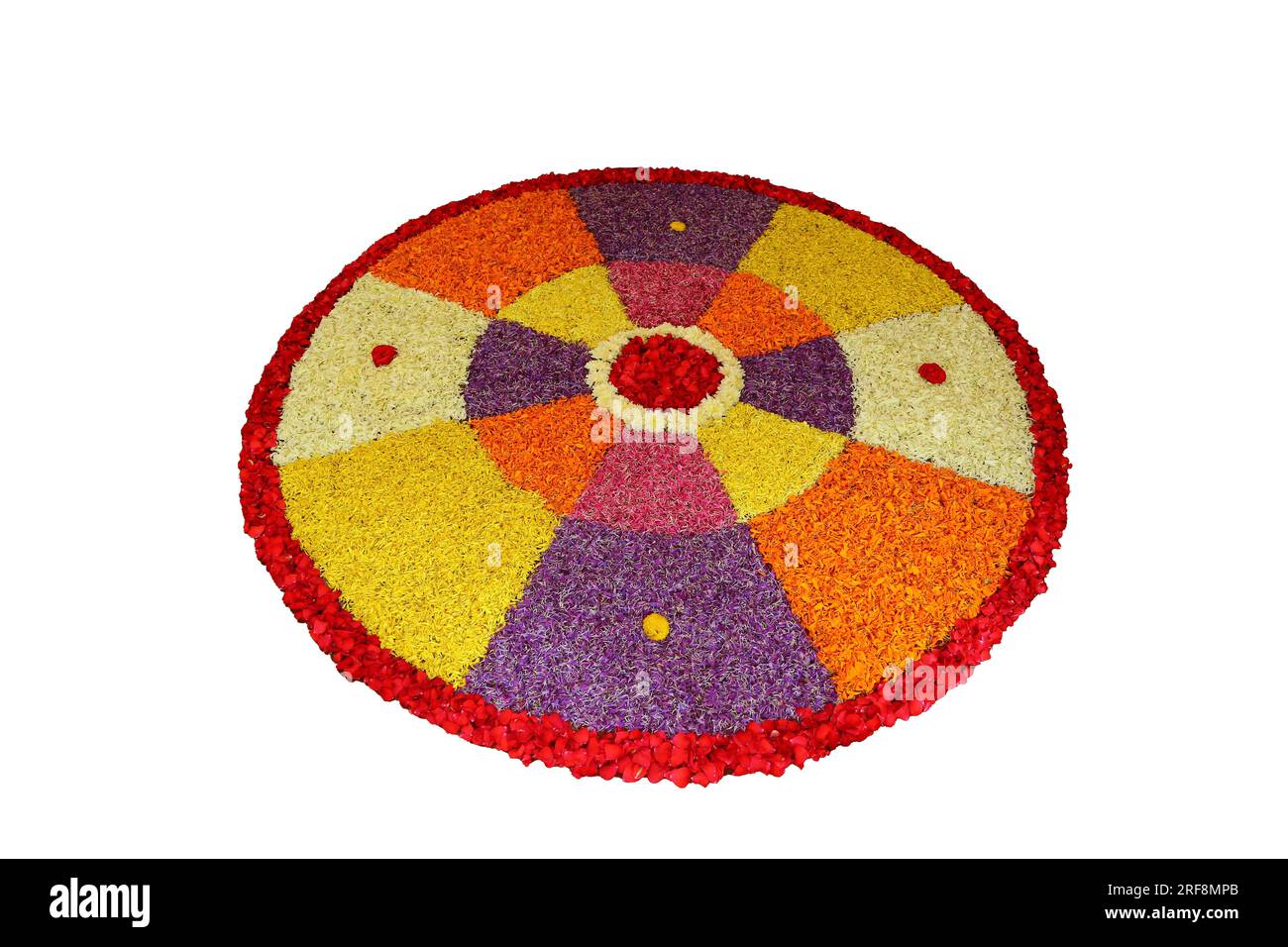Onam Pookalam is a traditional floral design or rangoli made during the ...