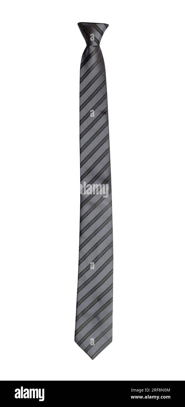 Silver necktie cut out hi-res stock photography and images - Alamy