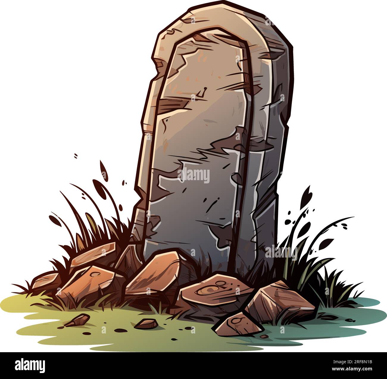 vector blank gravestone. memorial tombstone. halloween headstone vector ...