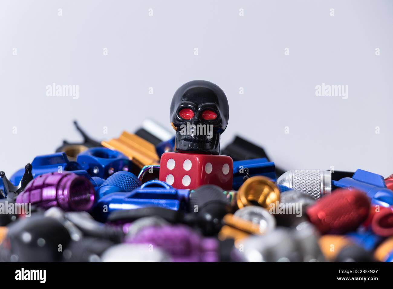 Stem valve caps collection Stock Photo - Alamy