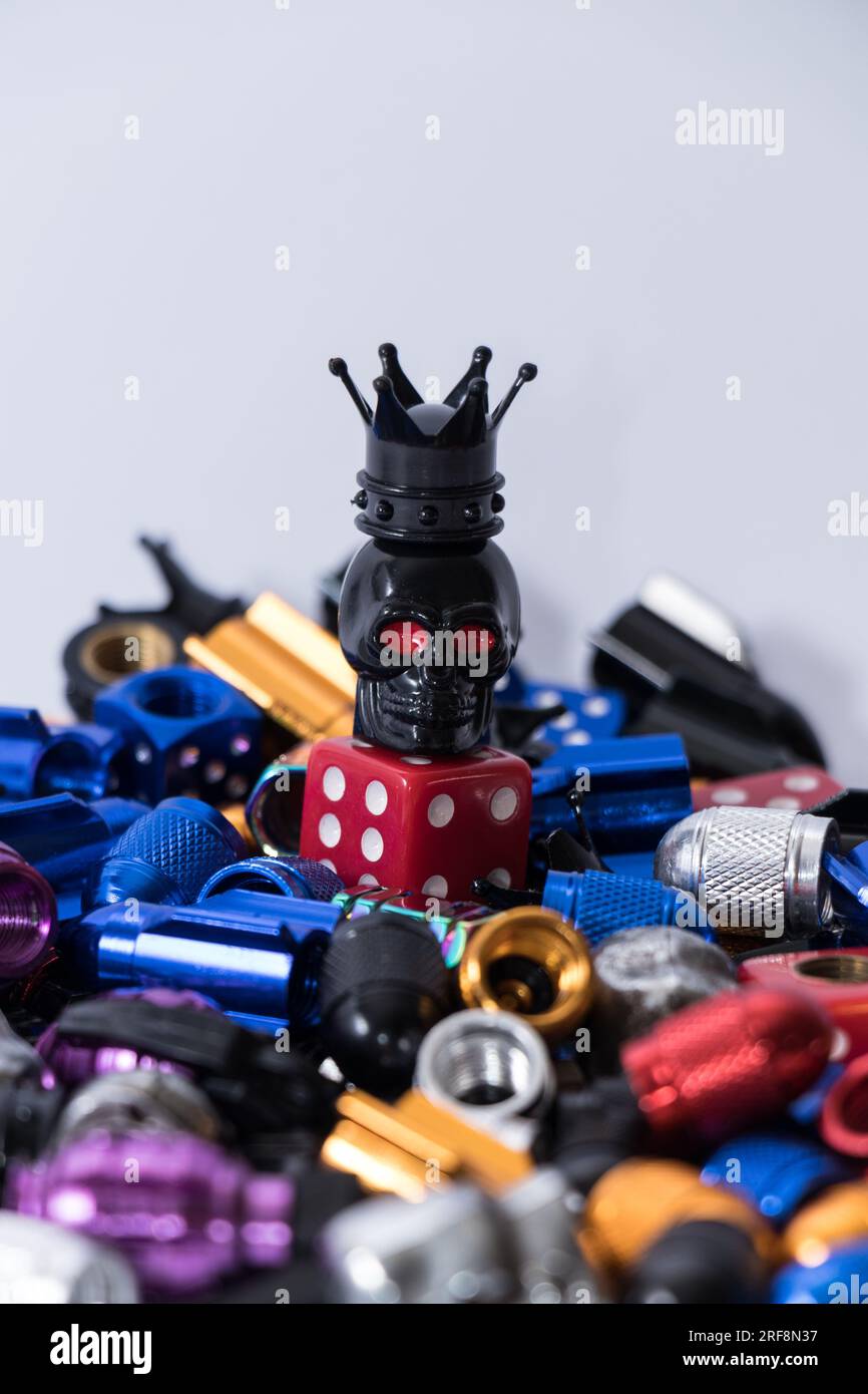 Stem valve caps collection Stock Photo - Alamy