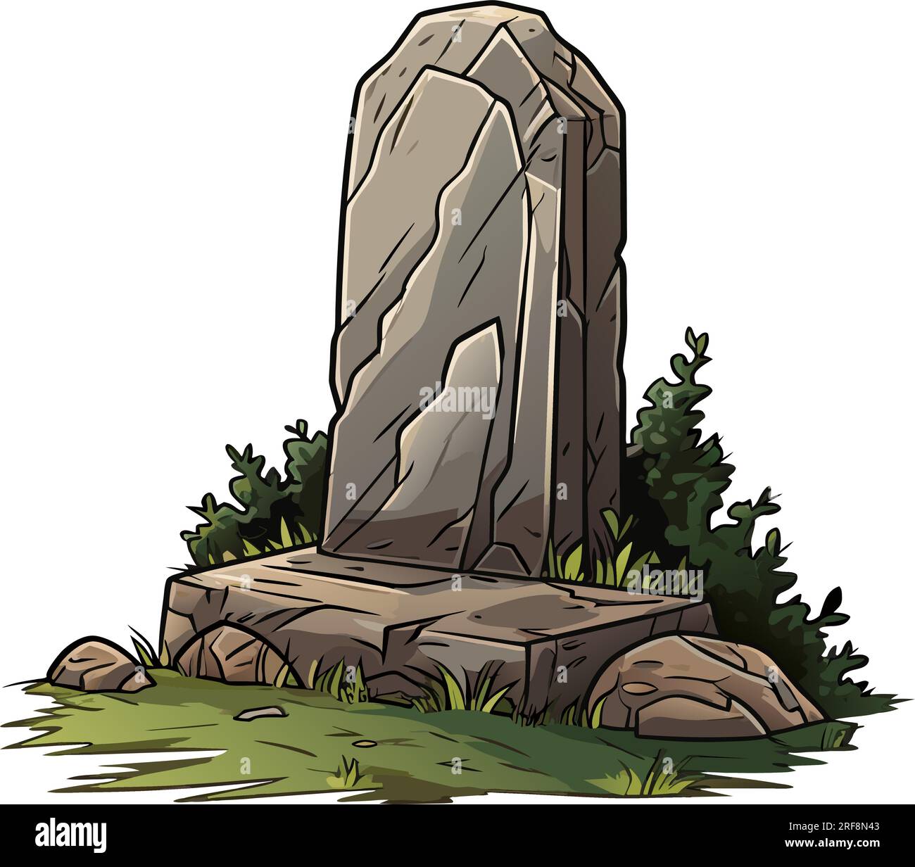 vector blank gravestone. memorial tombstone. halloween headstone vector ...