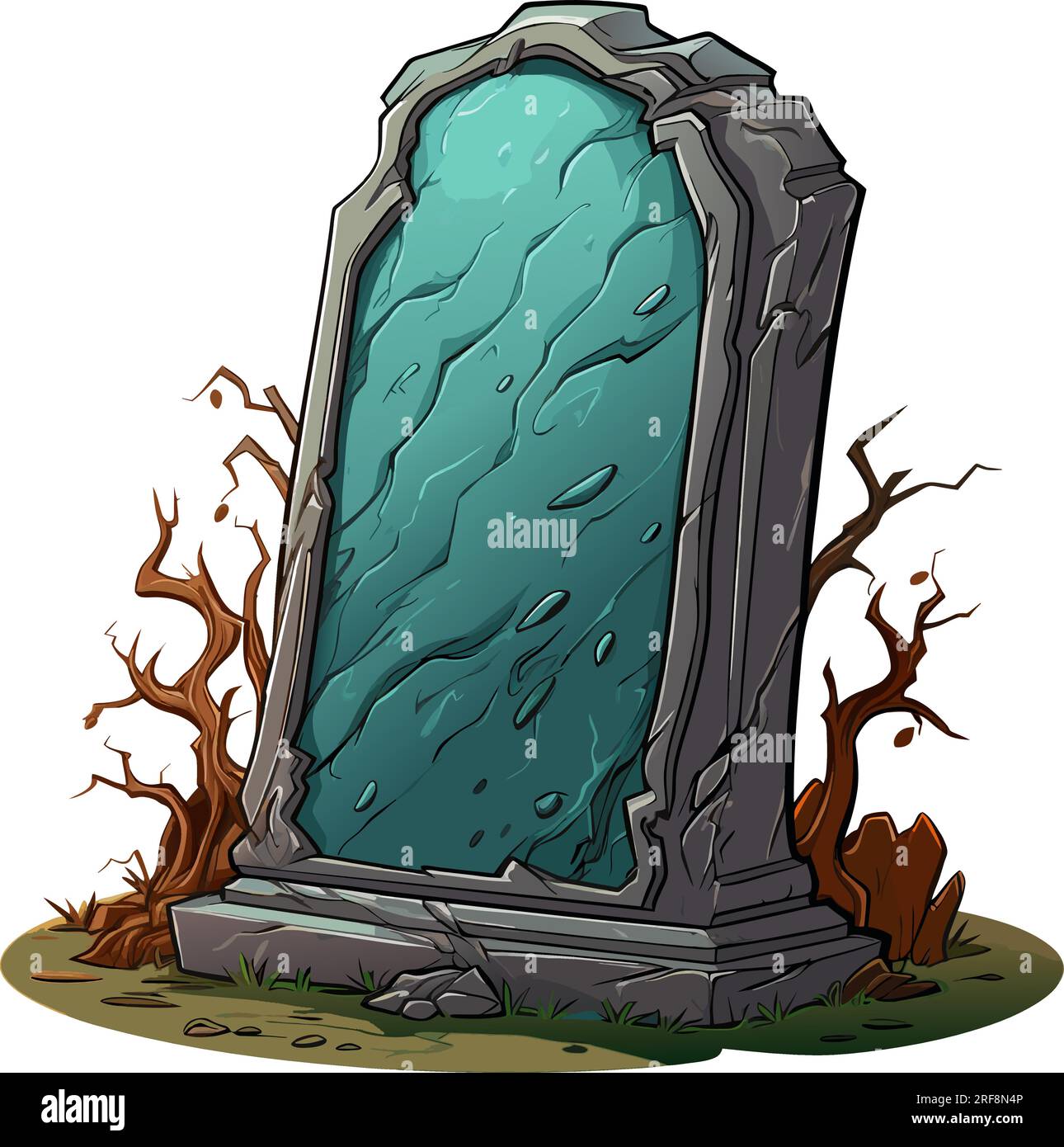 vector blank gravestone. memorial tombstone. halloween headstone vector ...