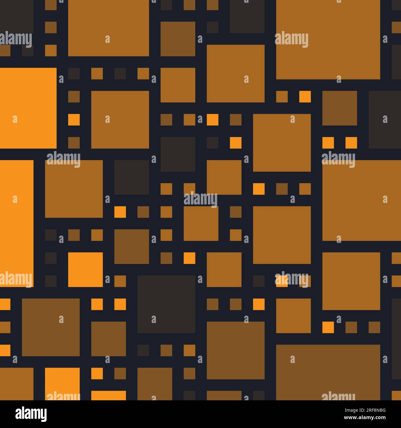 Blockchain and cryptocurrency web3 square banner ad Stock Vector Image ...