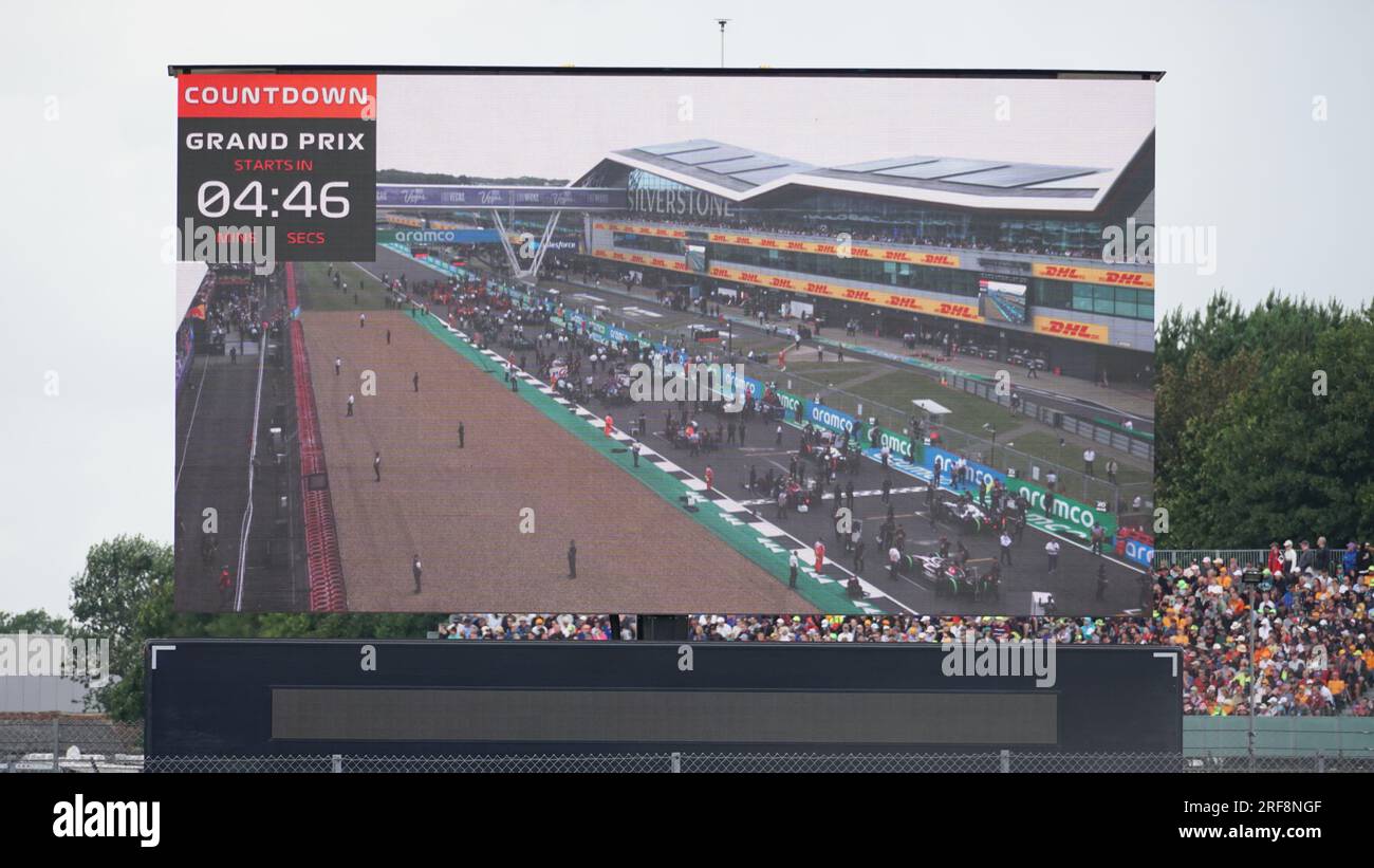 Formula 1 Aramco British Grand Prix 2023 Silverstone Stock Photo - Alamy
