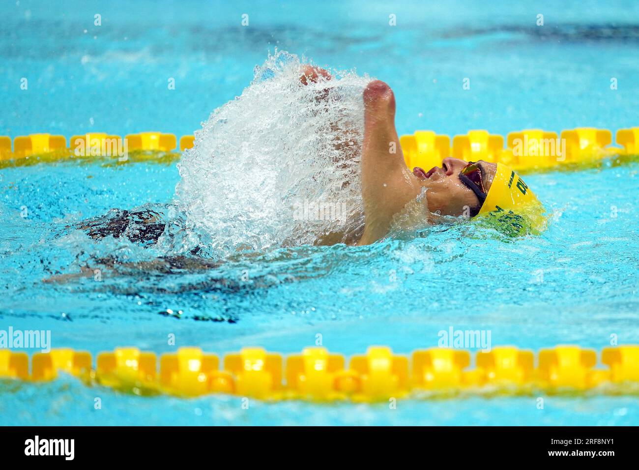 Australia's Ahmed Kelly during the Men's 150m Individual Medley SM3 ...