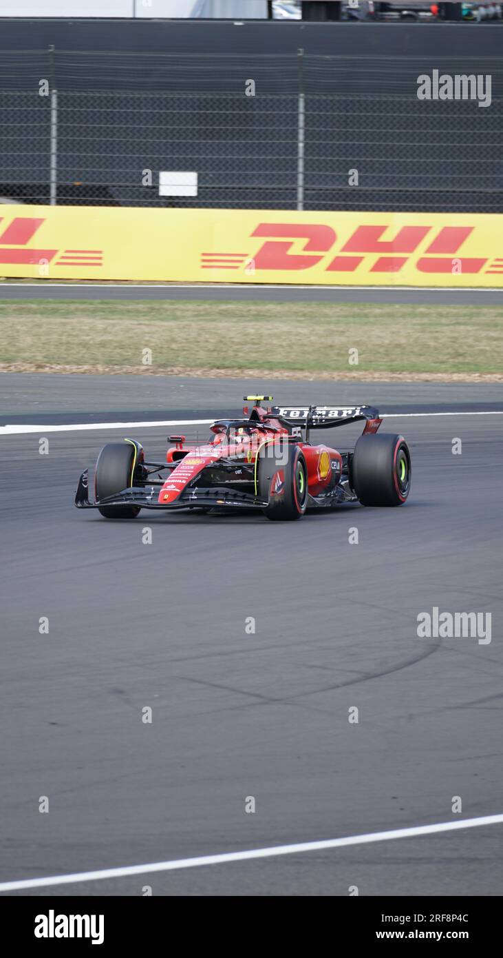Carlos sainz ferrari british gp hi-res stock photography and images - Alamy