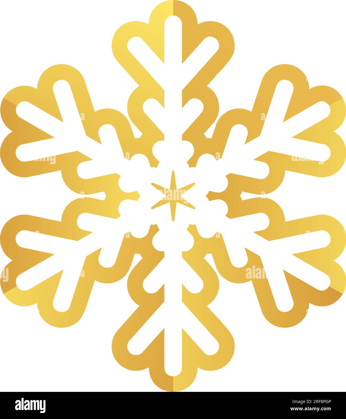 Snowflake Stencil Vector