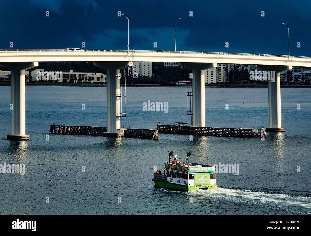 Bridge view from a hotel balcony Stock Photo - Alamy