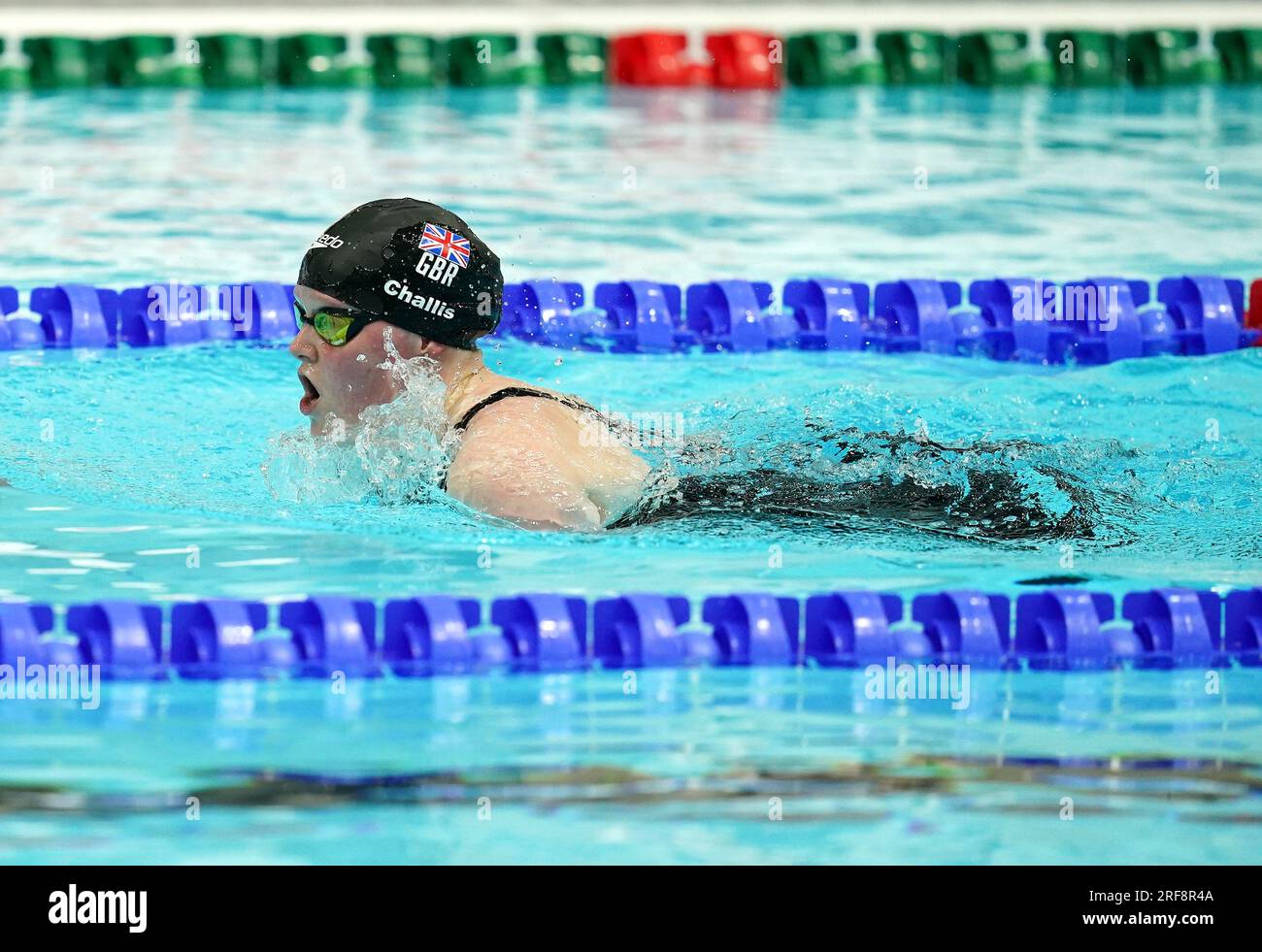 Great Britain's Ellie Challis in the Women's 150m Individual Medley SM3 ...